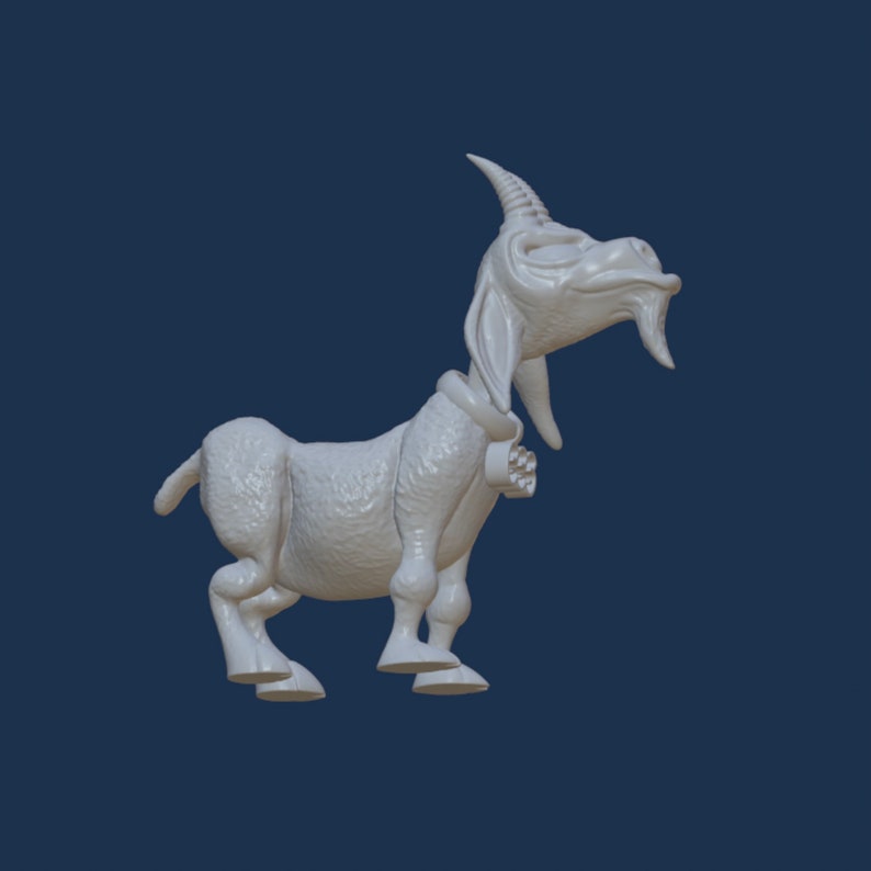 Devil Goat, STL File, 3D Digital File for 3D Printing, Comical, Unique ...