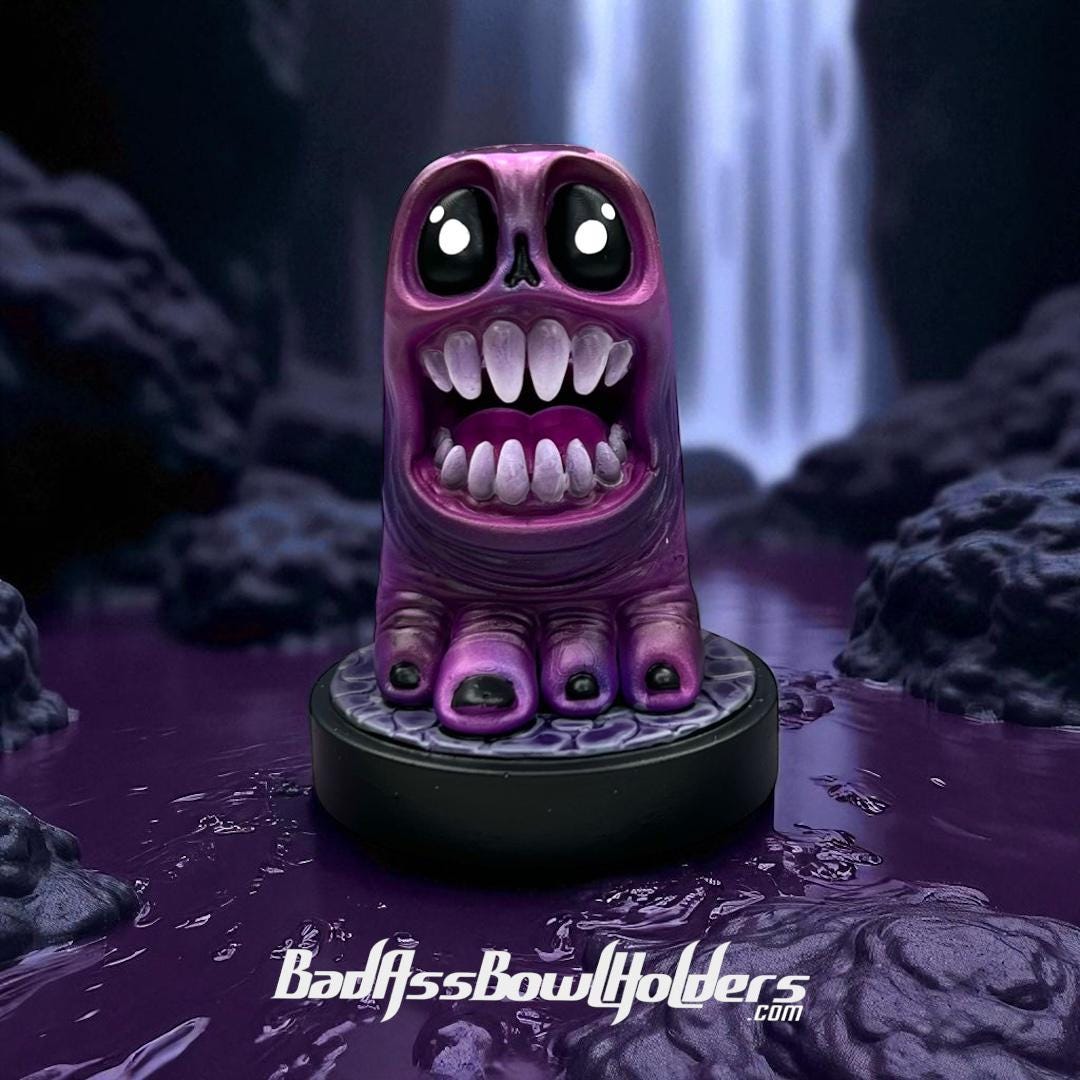 4-toes, One-of-a-kind Horror Creature Figurine, 14mm, Hand-painted 3D ...