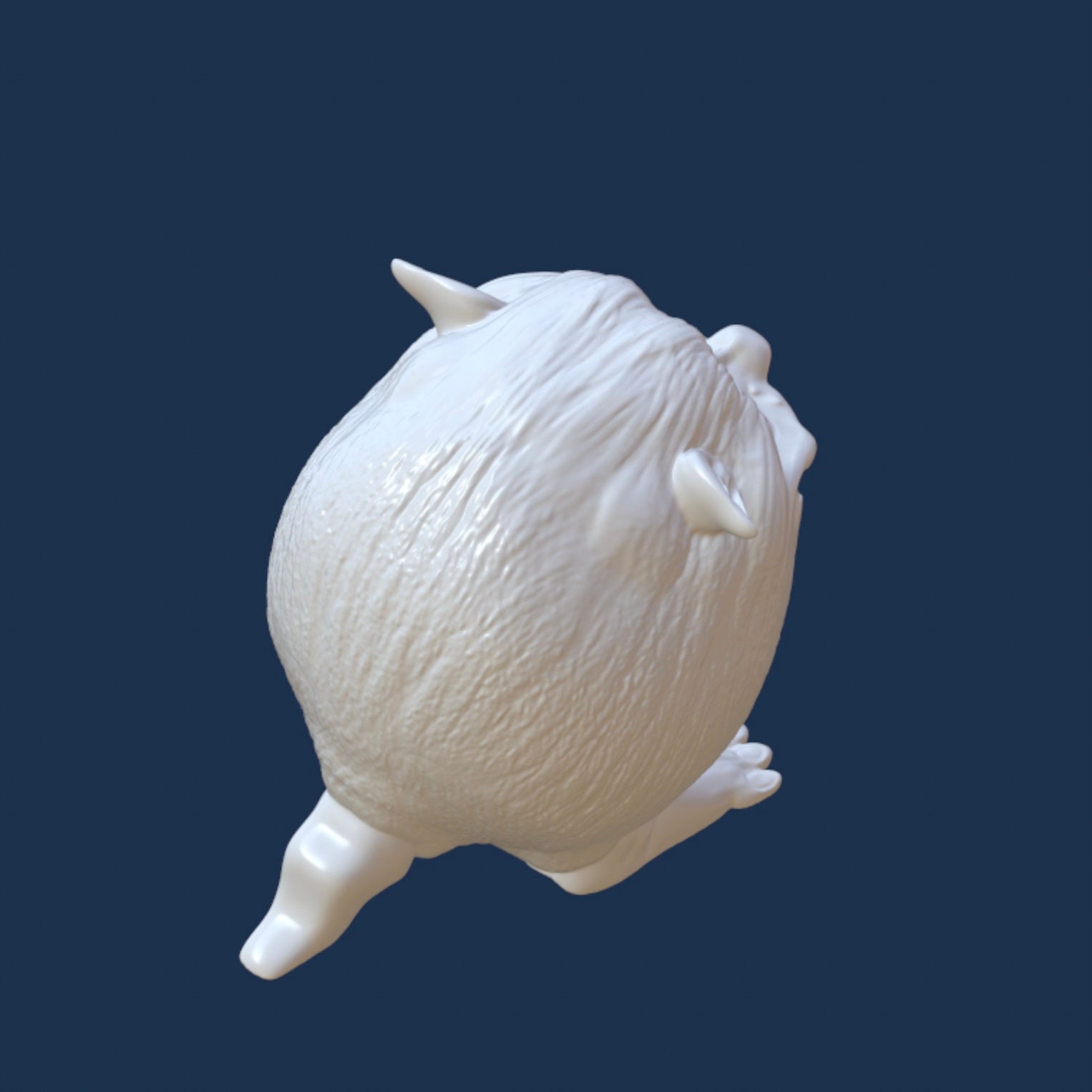 Cute Rodent, STL File for 3D Printing, Rat, Rodent, Creature With Big ...