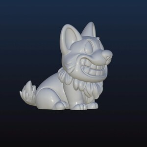 Cute Corgi STL, 3D Digital File for 3D Printing, Chibi Cute Cartoon ...