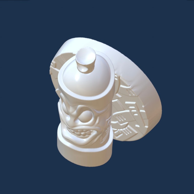 Sinister Graffiti Spray Can, STL File for 3D Printing, Spray Cal STL ...