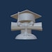 Cap and Diploma 3D Print File, Graduation Theme STL, 3D Digital File ...