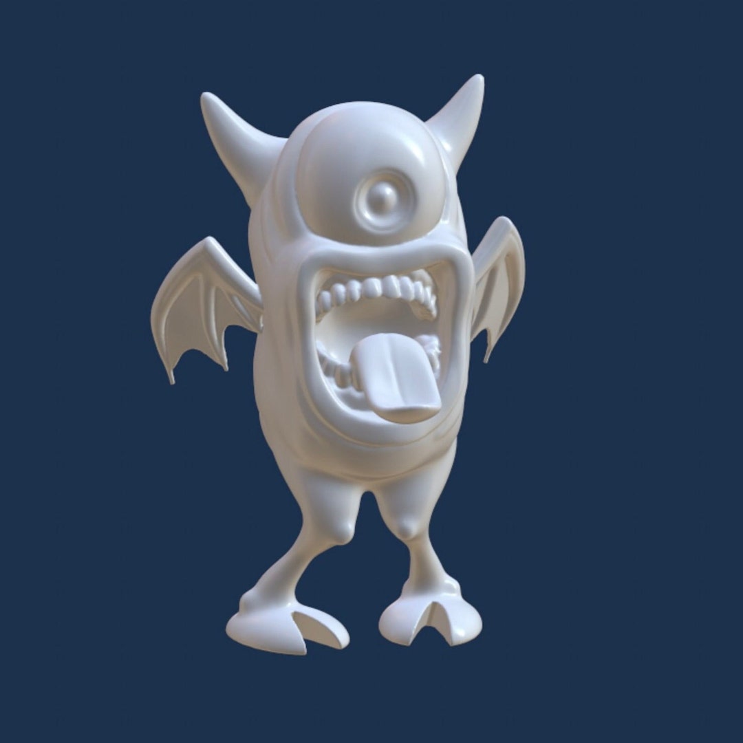 Little Demon, 3D Digital Print File, STL Print File for 3D Printer ...