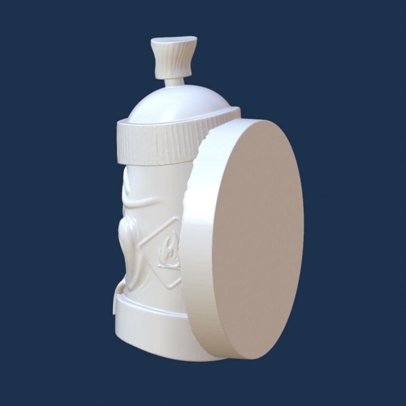 Graffiti Spray Can, STL File for 3D Printing, One-eyed Spray Can, Hot ...