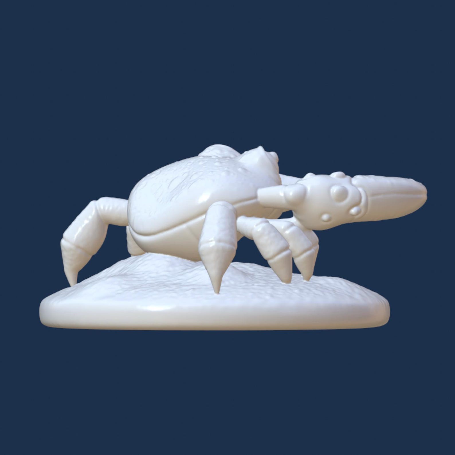 Cute Crab STL, 3D Digital File for 3D Printing, Crabby the Crab, Crab ...