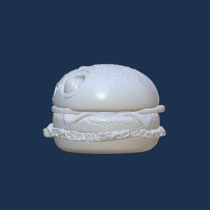 Cute Cheeseburger, STL File, 3D Digital File for 3D Printing, Happy ...