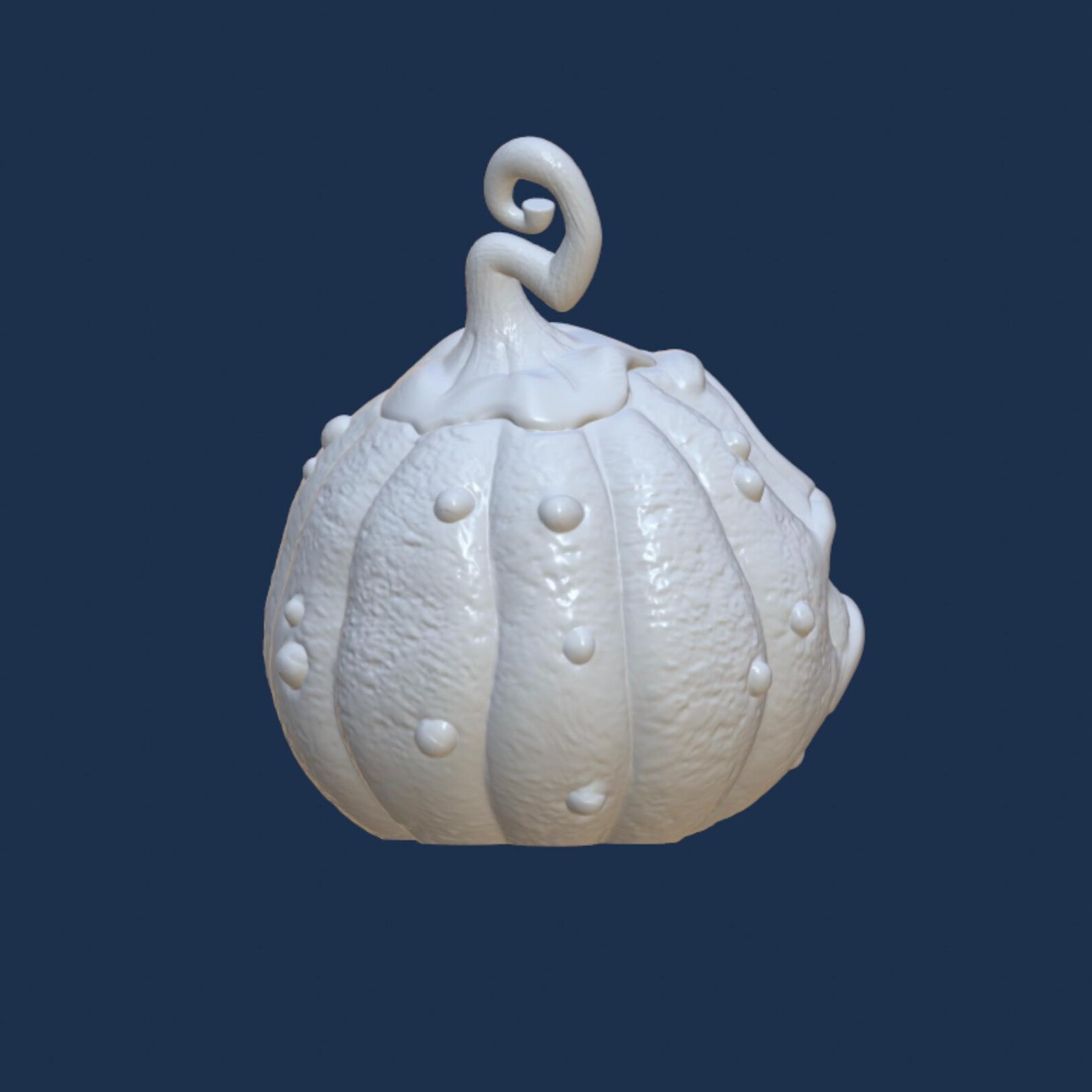 Dopey Pumpkin STL, 3D Digital File for 3D Printing, Pumpkin, Squash ...