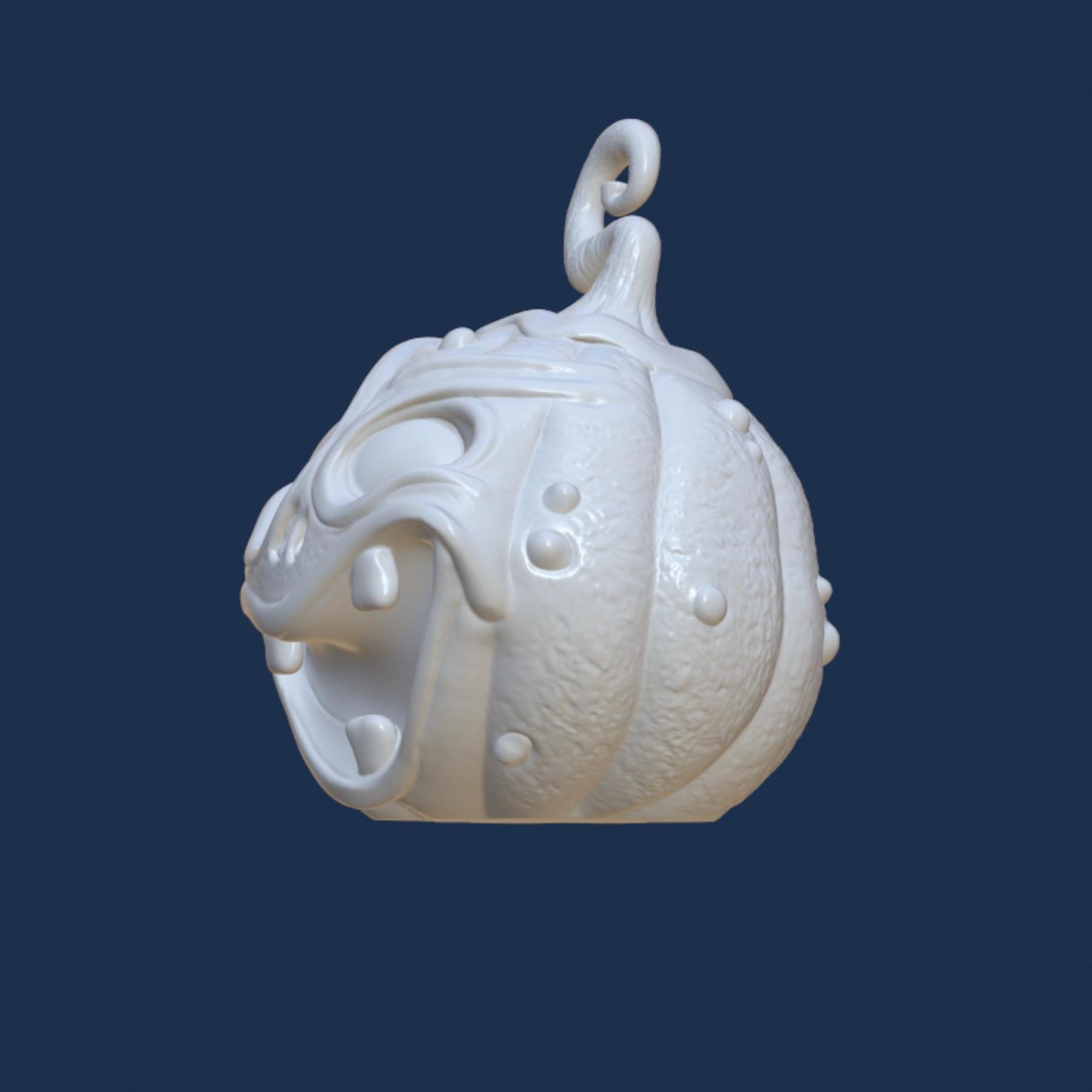 Dopey Pumpkin STL, 3D Digital File for 3D Printing, Pumpkin, Squash ...