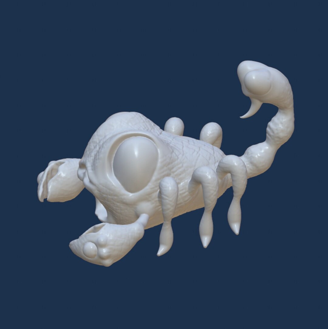 Cute Scorpion, STL, Baby Scorpion, 3D Digital File for 3d Printing ...