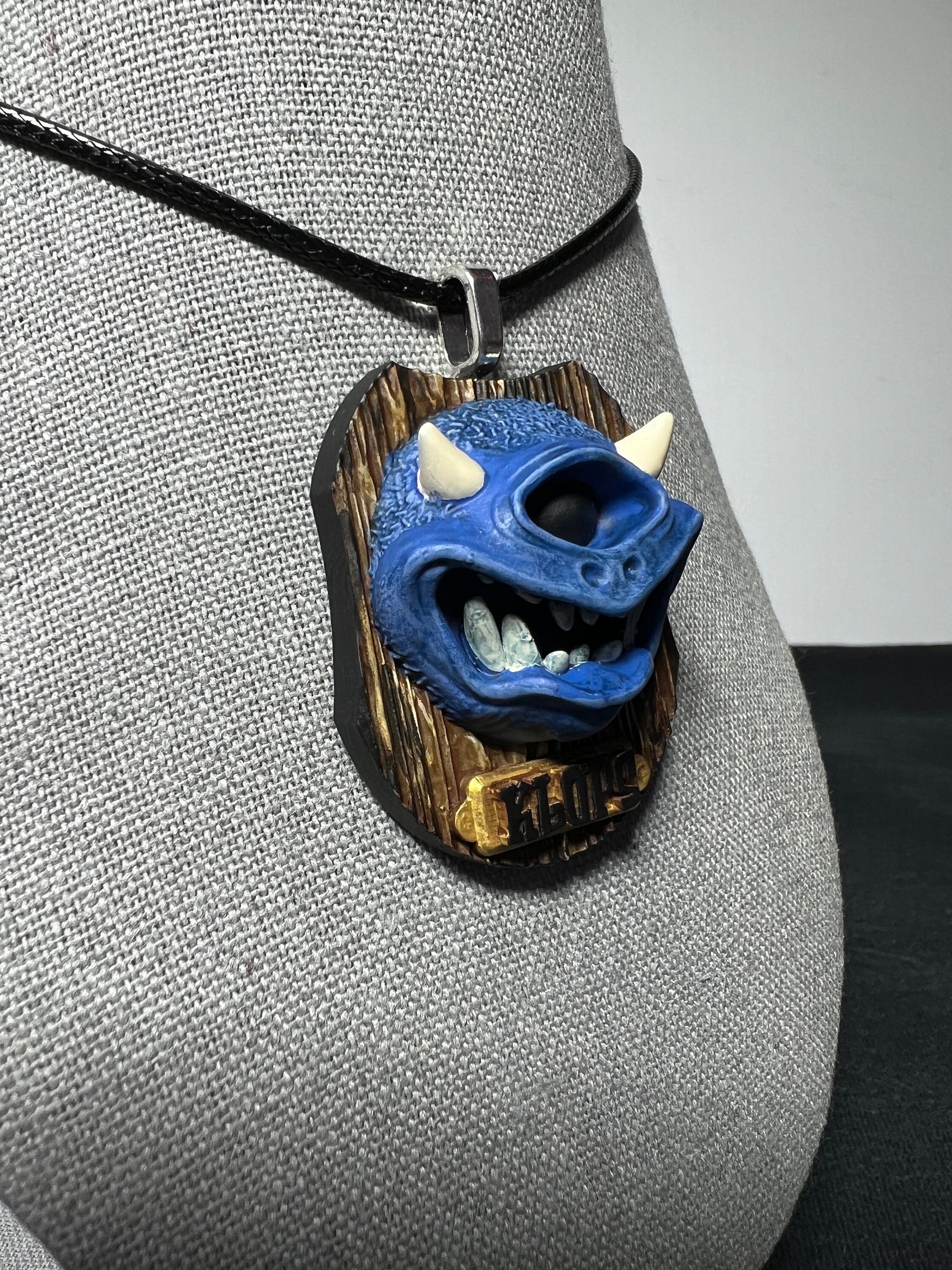 3D Printed Hand Painted Wearable Art, CYCLOPS Pendant - Etsy