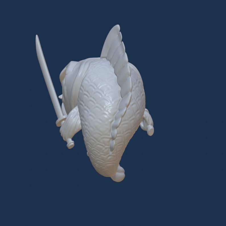 KOI Fish STL File, Koitana 3D Digital Print File, Original Design - Etsy