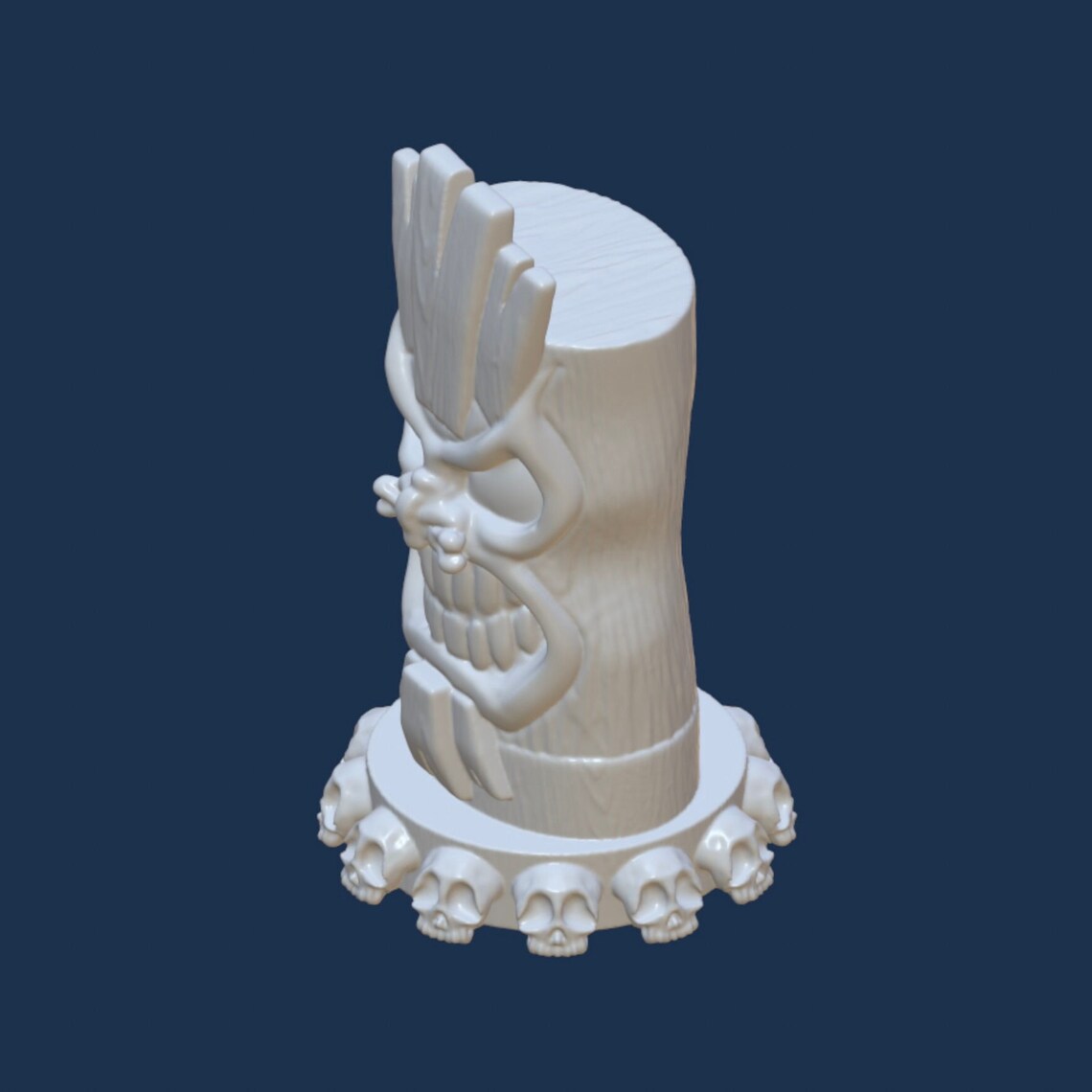 Tiki STL, 3D Digital File for 3D Printer, Tiki, Original Design - Etsy