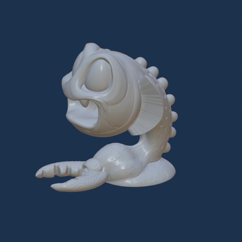 Strange Creature STL File, 3D Digital File for 3D Printing, Creature ...