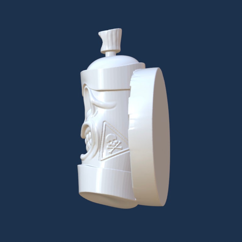 Sinister Graffiti Spray Can, STL File for 3D Printing, Spray Cal STL ...