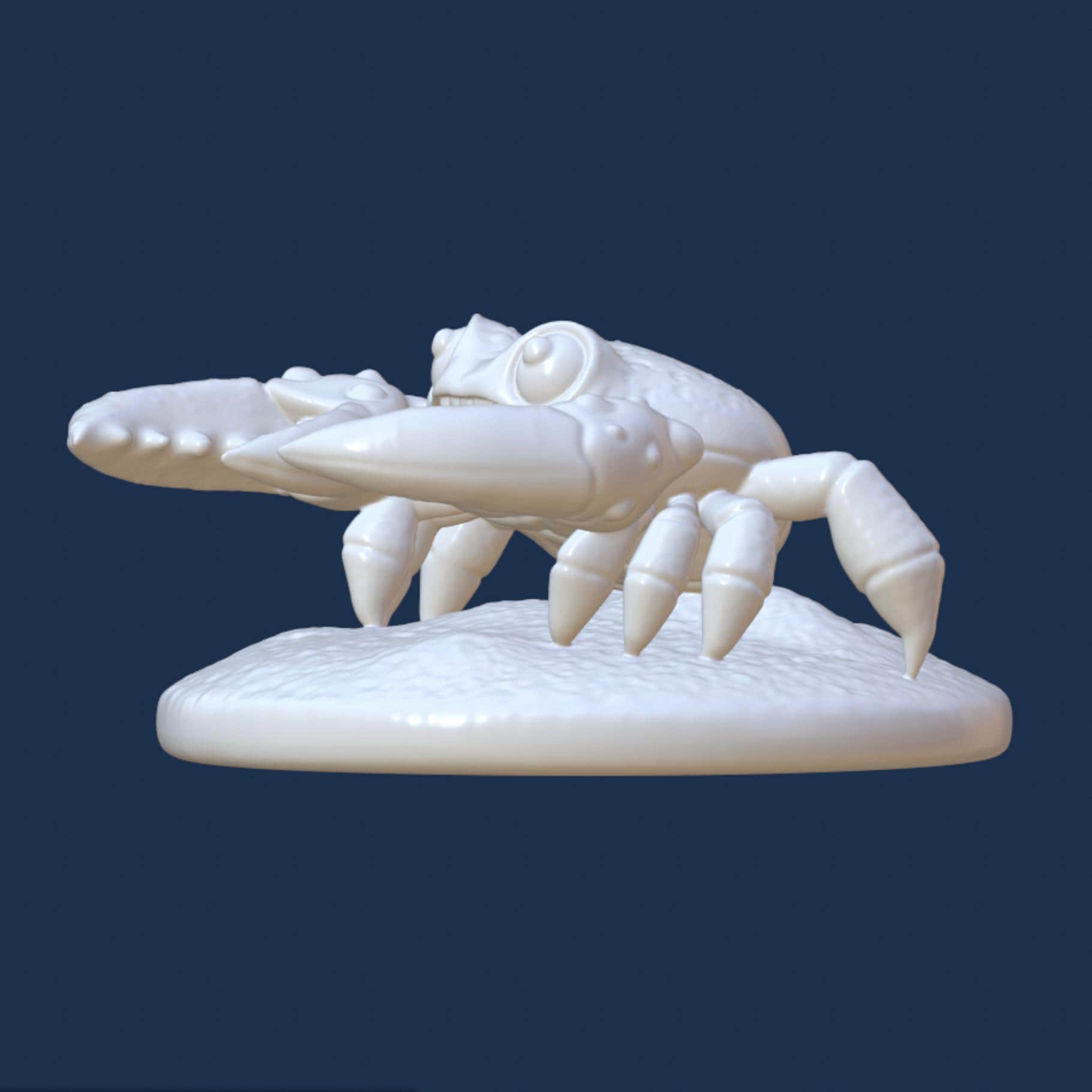 Cute Crab STL, 3D Digital File for 3D Printing, Crabby the Crab, Crab ...