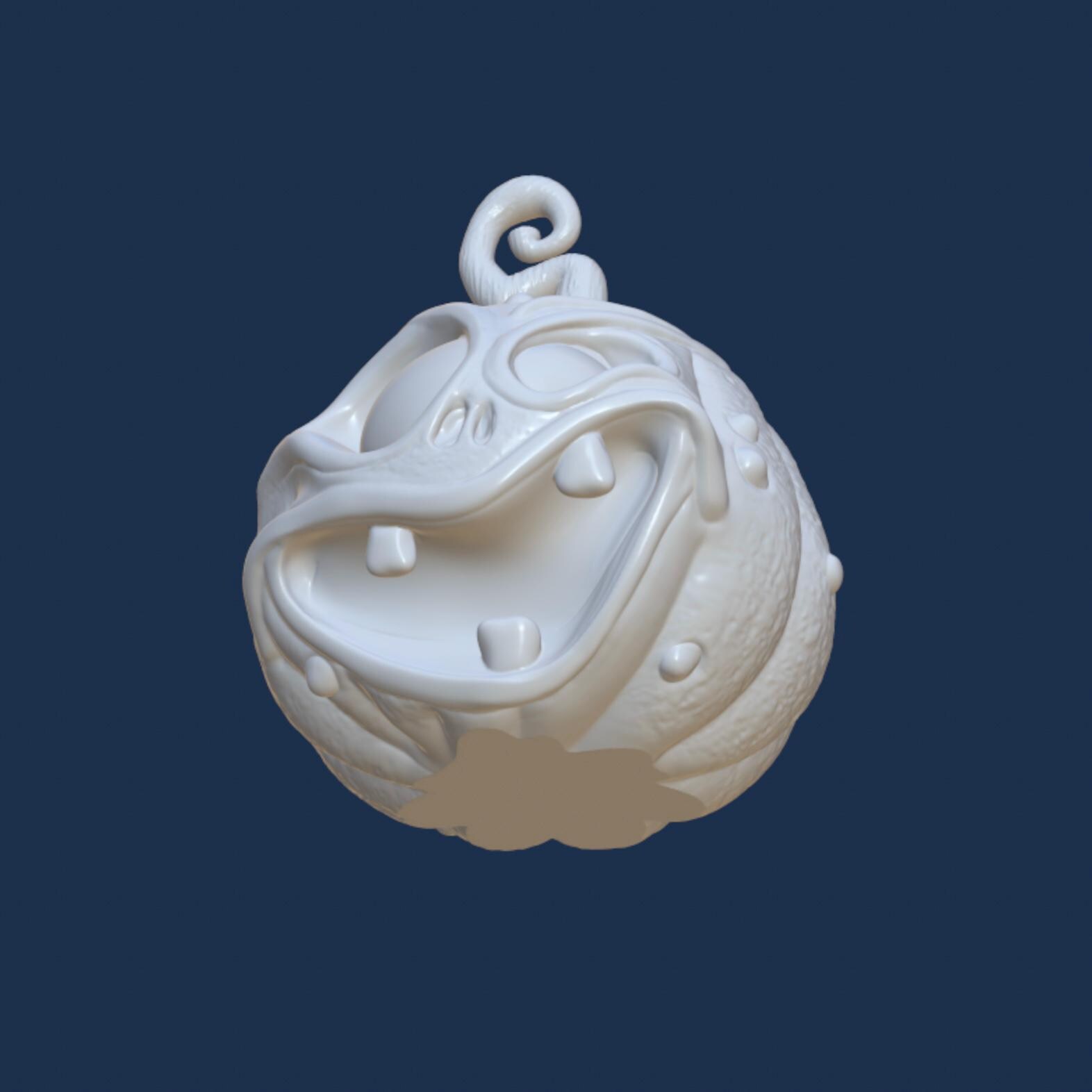 Dopey Pumpkin STL, 3D Digital File for 3D Printing, Pumpkin, Squash ...