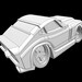 Sports Car, Cartoon Sports Car STL, 3D Asset, 3D Digital File for 3D ...