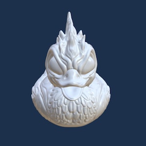 Fire Duck STL, 3D Digital File for 3D Printer, Rubber Ducky, Fire Ducky ...