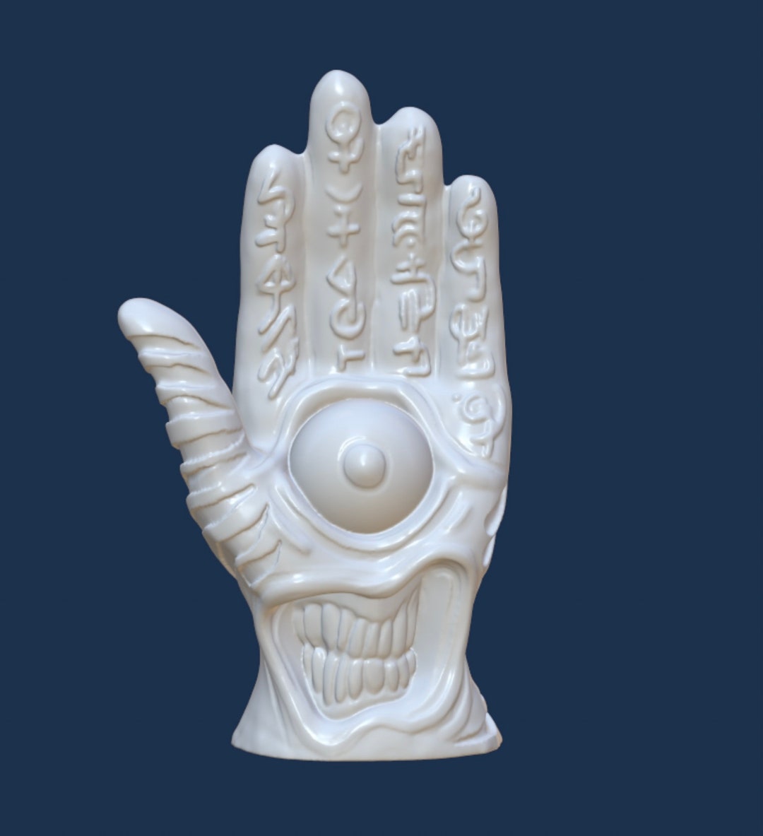 All Seeing Eye, Evil Hand, 3D Digital File for 3D Printing, STL, Horror ...