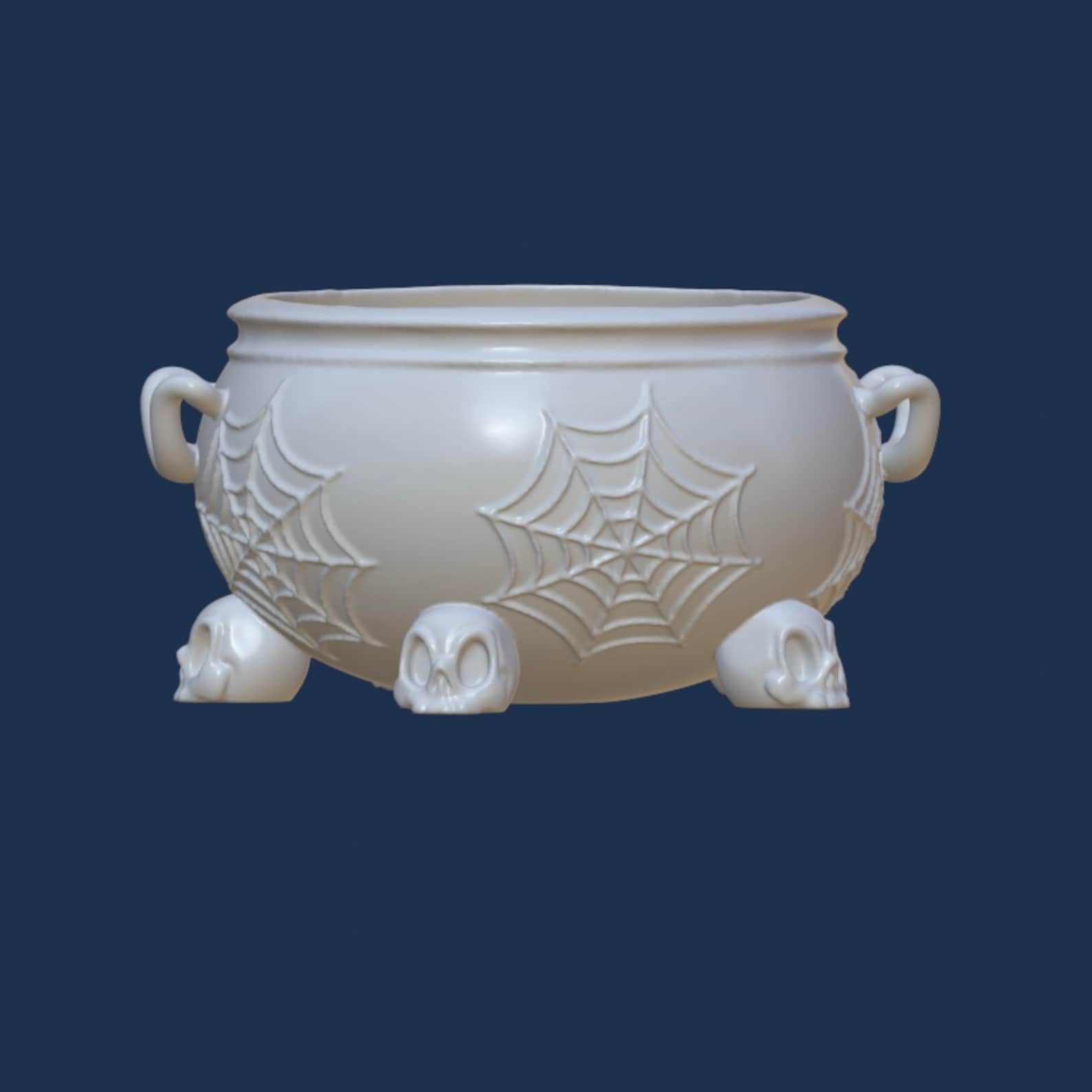 Cauldron STL, 3D Digital File for 3D Printer, Witches Cauldron With ...