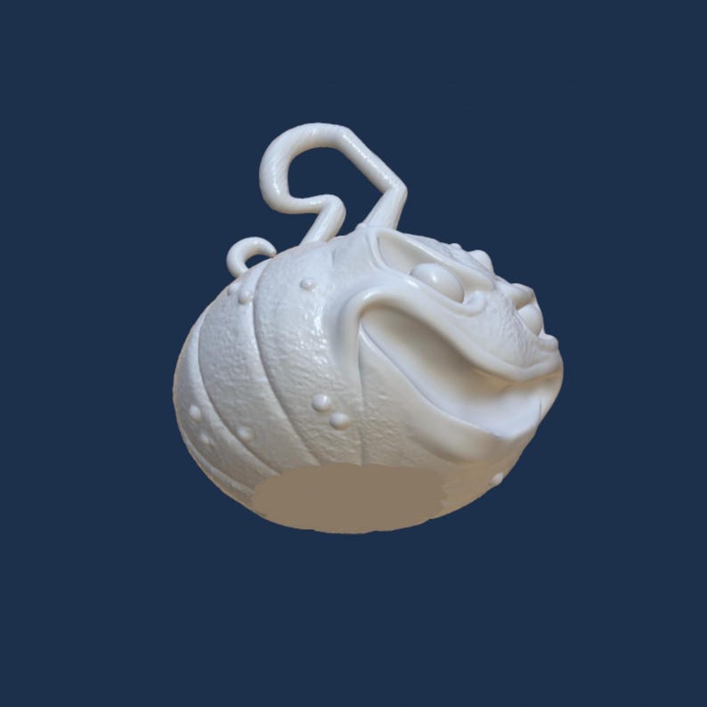 Serious Pumpkin STL, 3D Digital File for 3D Printing, Pumpkin ...