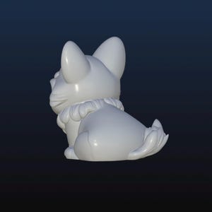 Cute Corgi STL, 3D Digital File for 3D Printing, Chibi Cute Cartoon ...