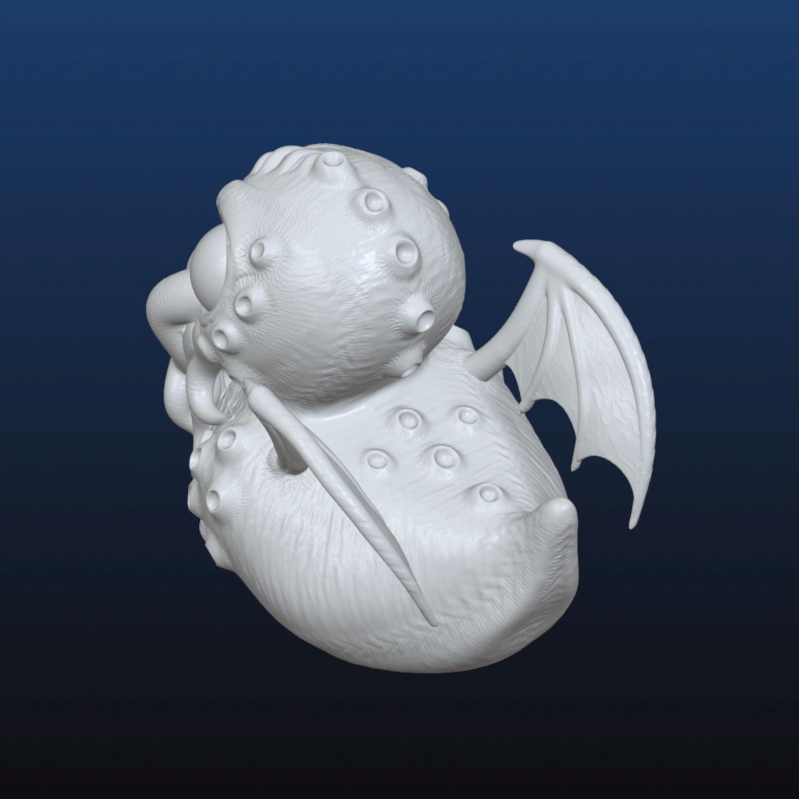 Cthulhu Duck STL, 3D Digital File for 3D Printing, Rubber Ducky ...