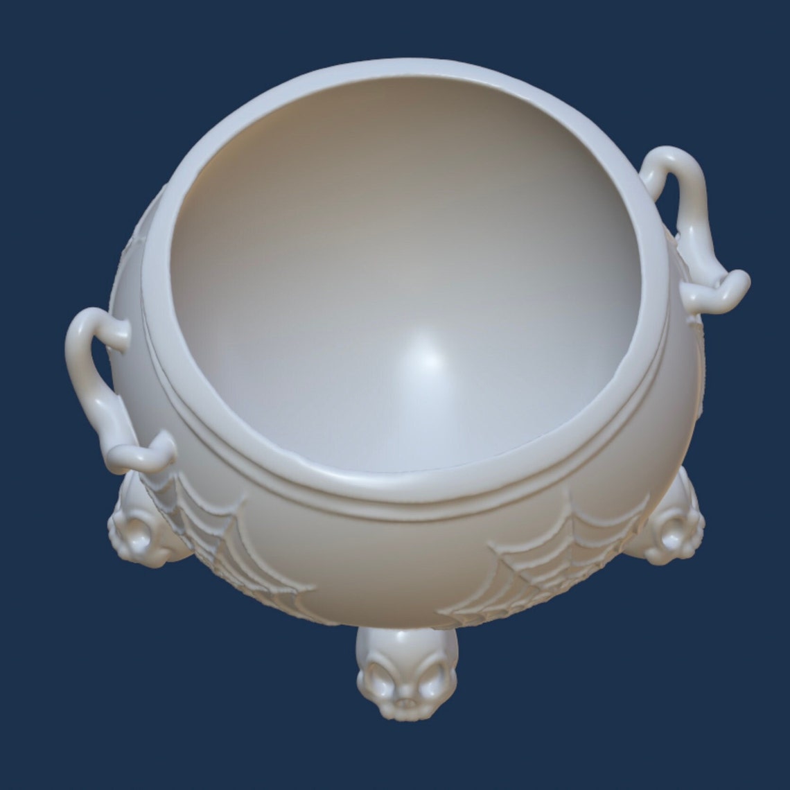 Cauldron STL, 3D Digital File for 3D Printer, Witches Cauldron With ...