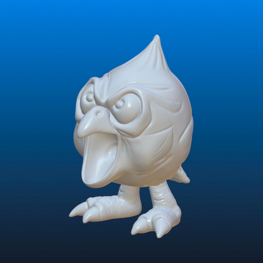 Cute Angry Chick STL, 3D Digital File for 3D Printing, Chick, Baby ...
