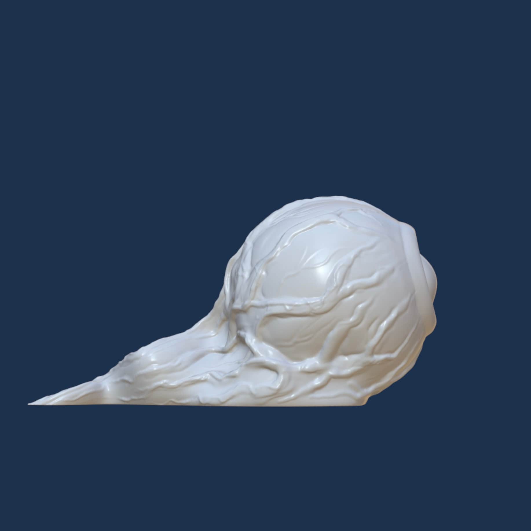 Slithering Eyeball With Veins, STL File, 3D Digital File for 3D ...