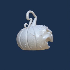 Serious Pumpkin STL, 3D Digital File for 3D Printing, Pumpkin ...