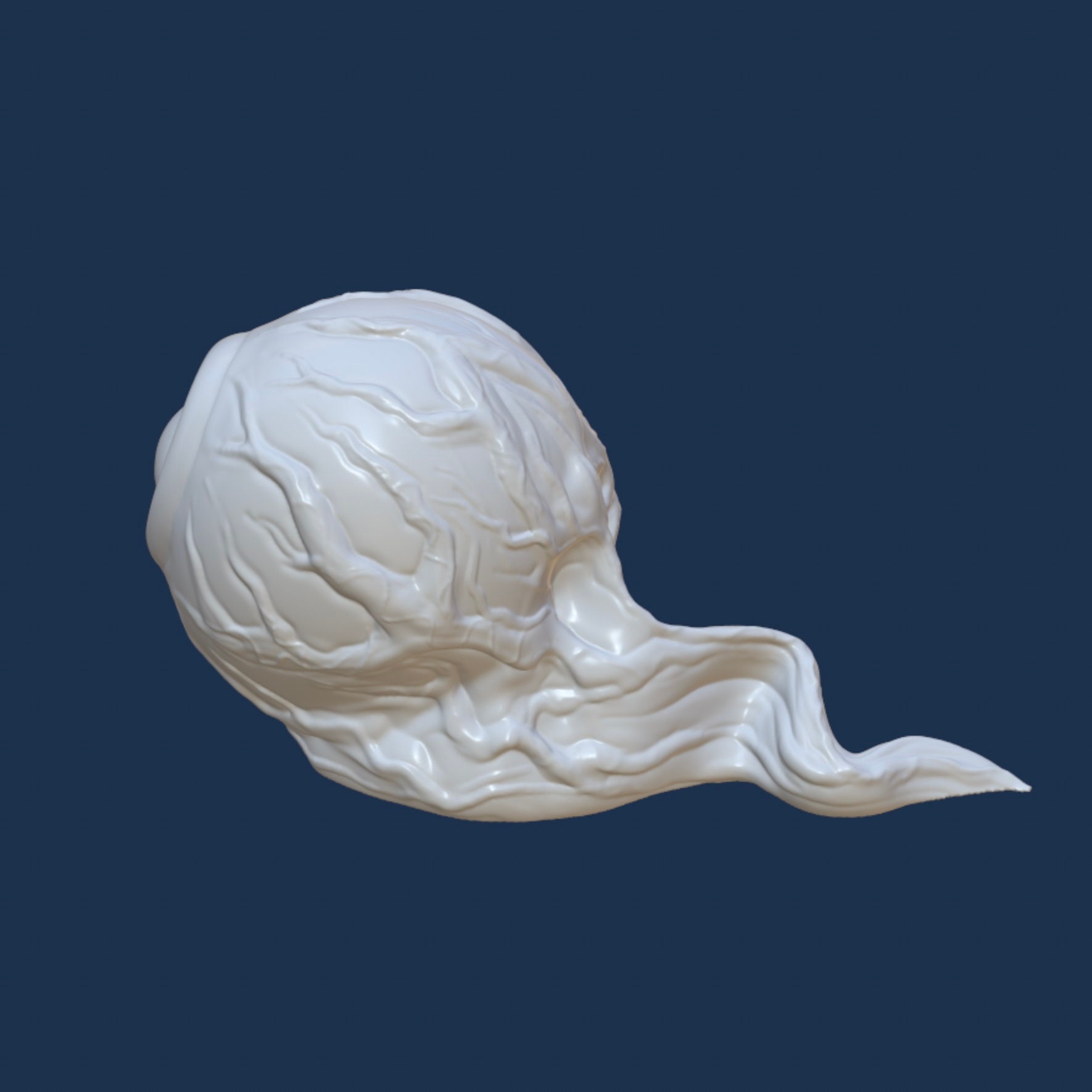 Slithering Eyeball With Veins, STL File, 3D Digital File for 3D ...