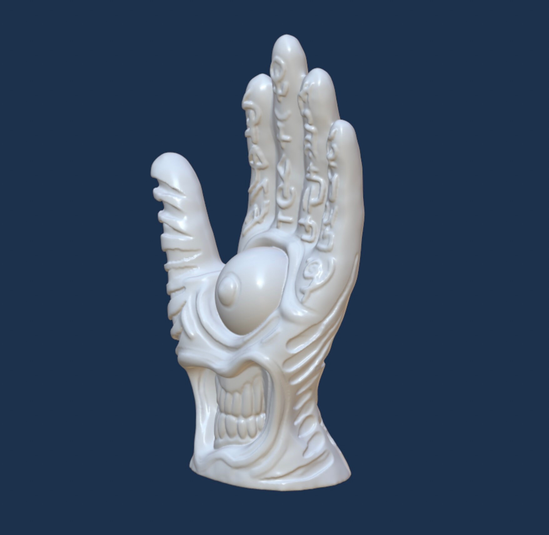 All Seeing Eye, Evil Hand, 3D Digital File for 3D Printing, STL, Horror ...