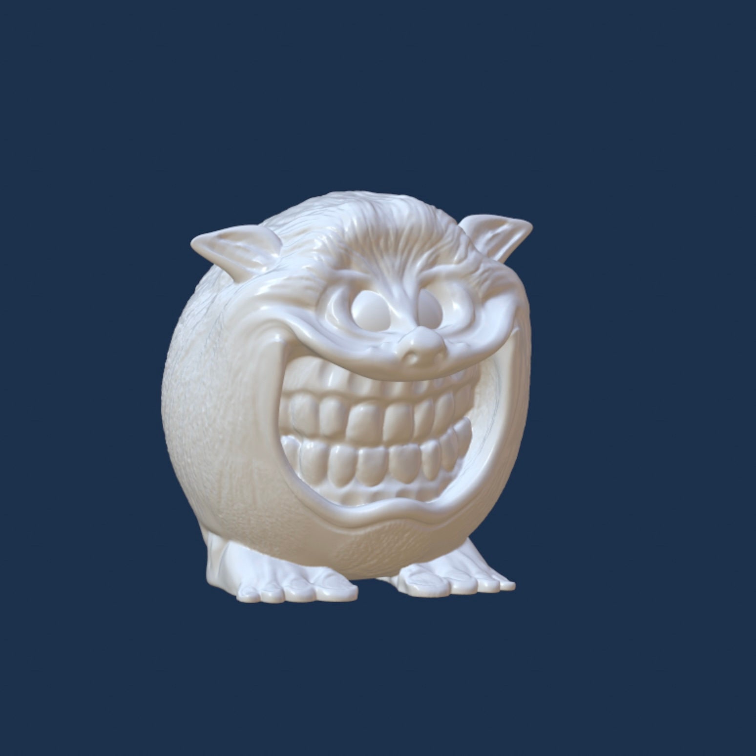 Cute Rodent, STL File for 3D Printing, Rat, Rodent, Creature With Big ...