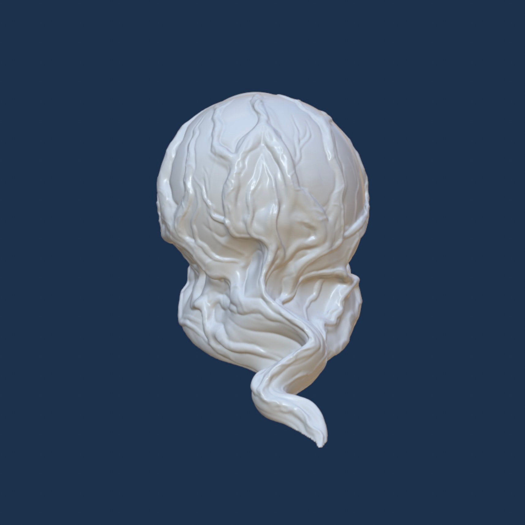 Slithering Eyeball With Veins, STL File, 3D Digital File for 3D ...