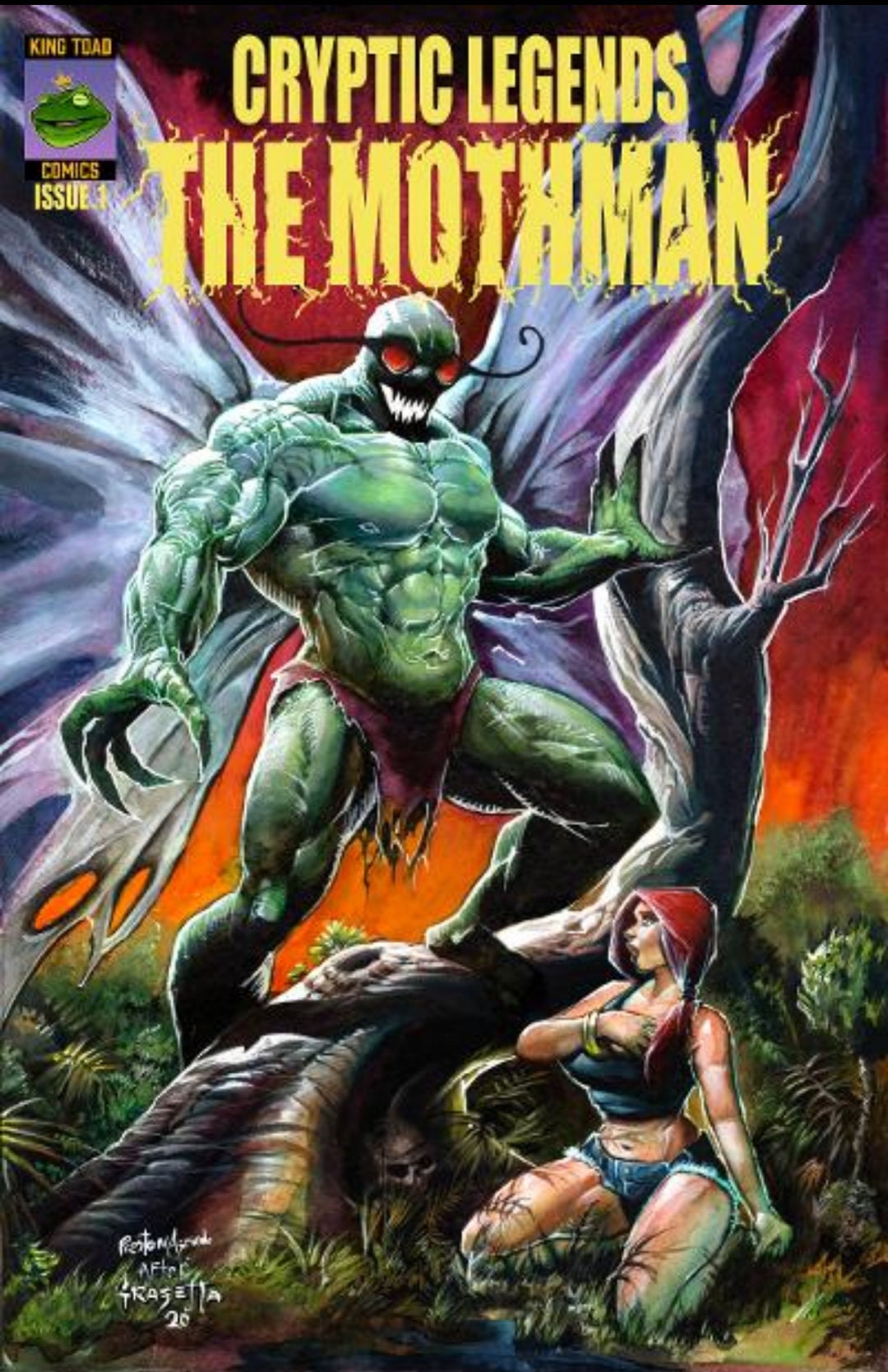 Cryptic Legends the Mothman - Etsy