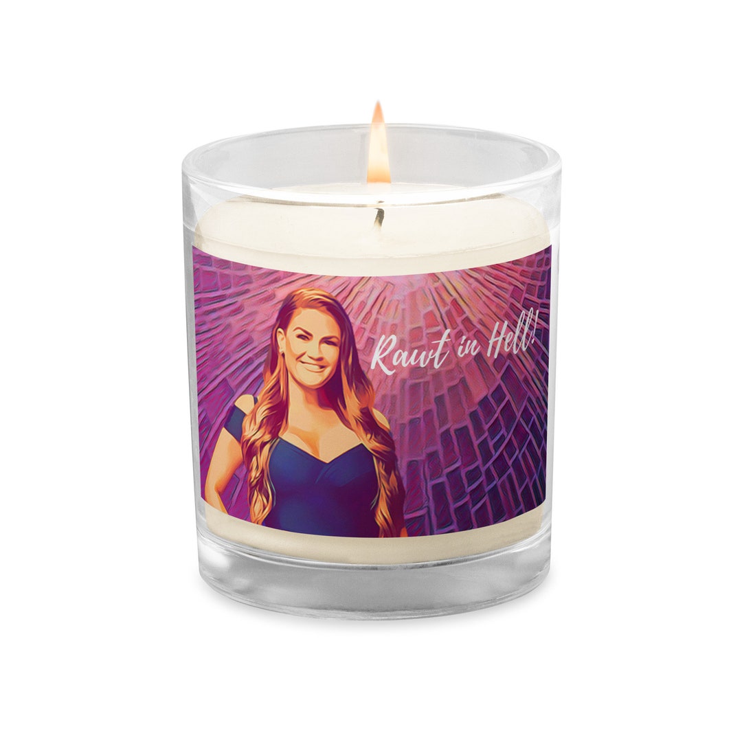 Brittany Cartwright - Rawt in Hell Glass Jar Soy Wax Candle - Vanderpump Rules - Etsy