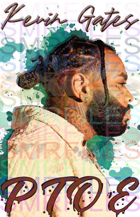 Kevin Gates Png PTOE - Etsy