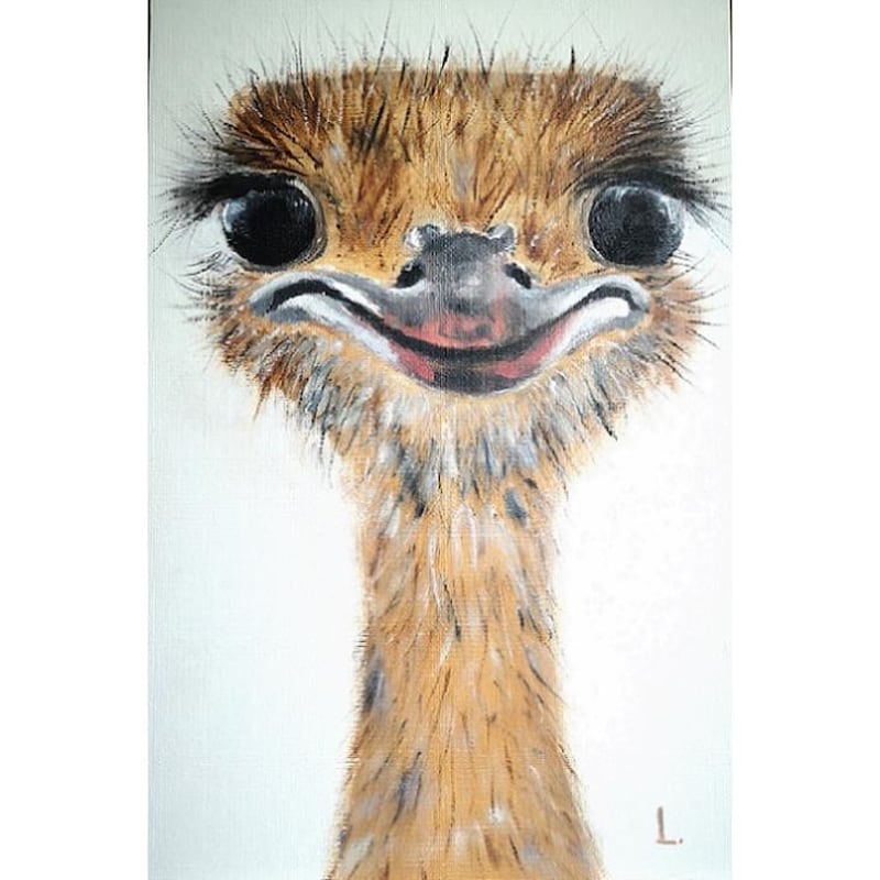 Funny Funny Animal Canvas Paintings - Etsy