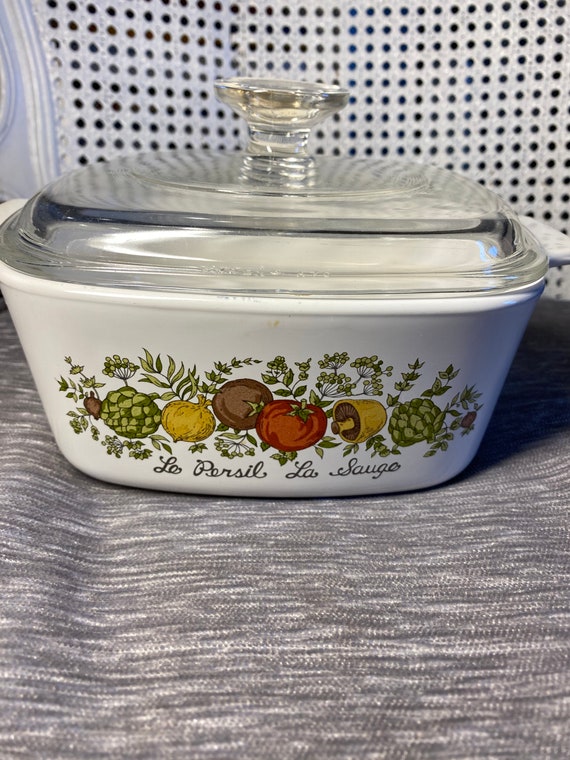 Vintage 1970's Pyrex Corning Ware 1 1/2 Quart Le - Etsy