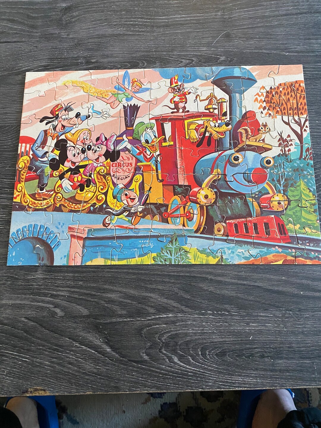Vintage - 1960’s- Disney Jigsaw Puzzle - Jaymar - Disneyland- Title of ...