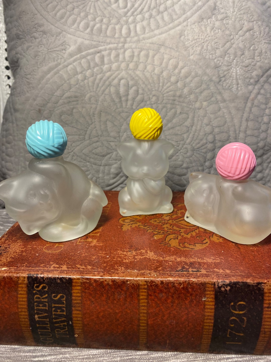 Vintage - Circa 1970's - Avon Bottle - Clear Glass - Set of Three ...