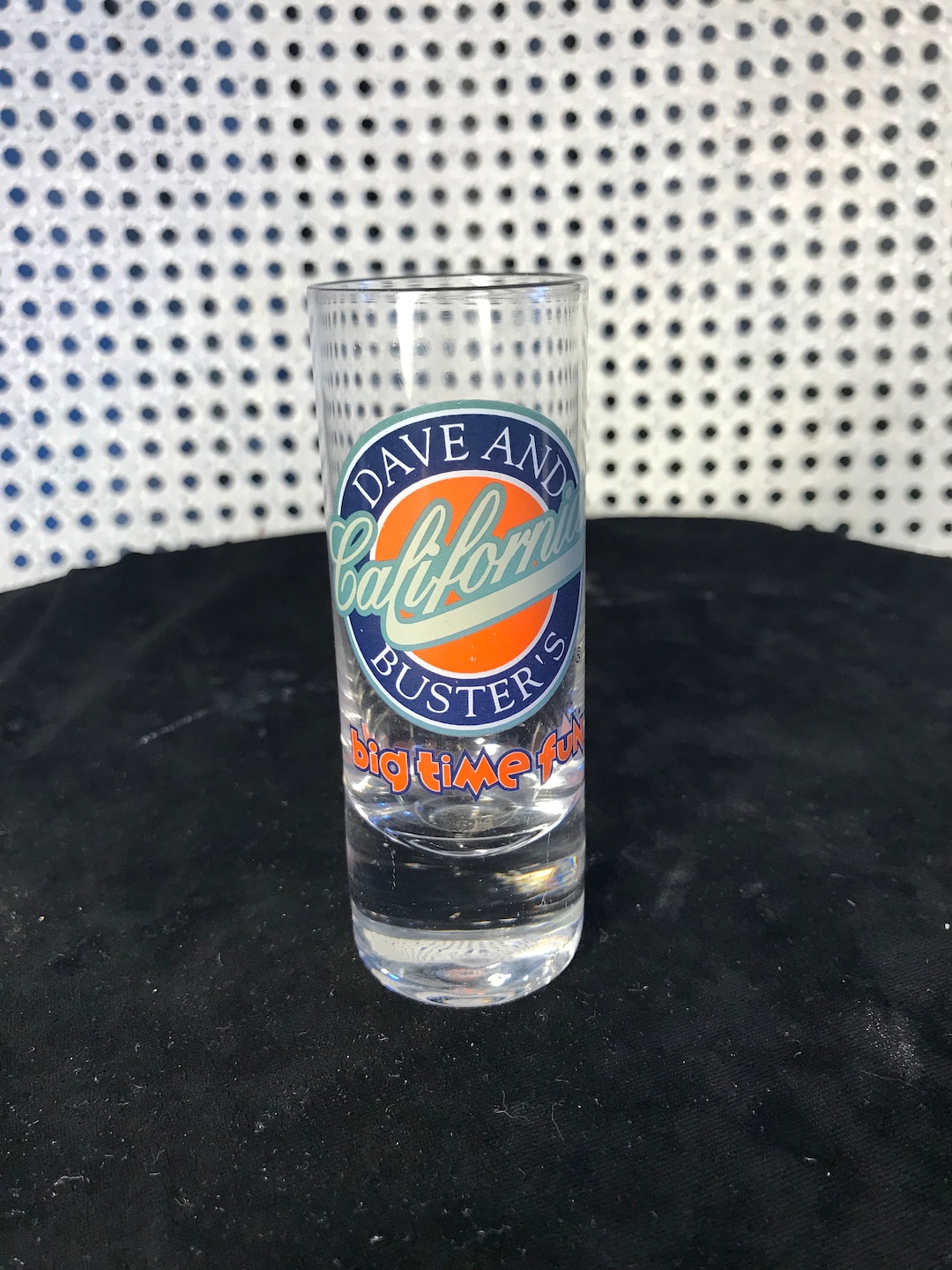 Vintage Dave & Buster's California Shot Glass - Etsy