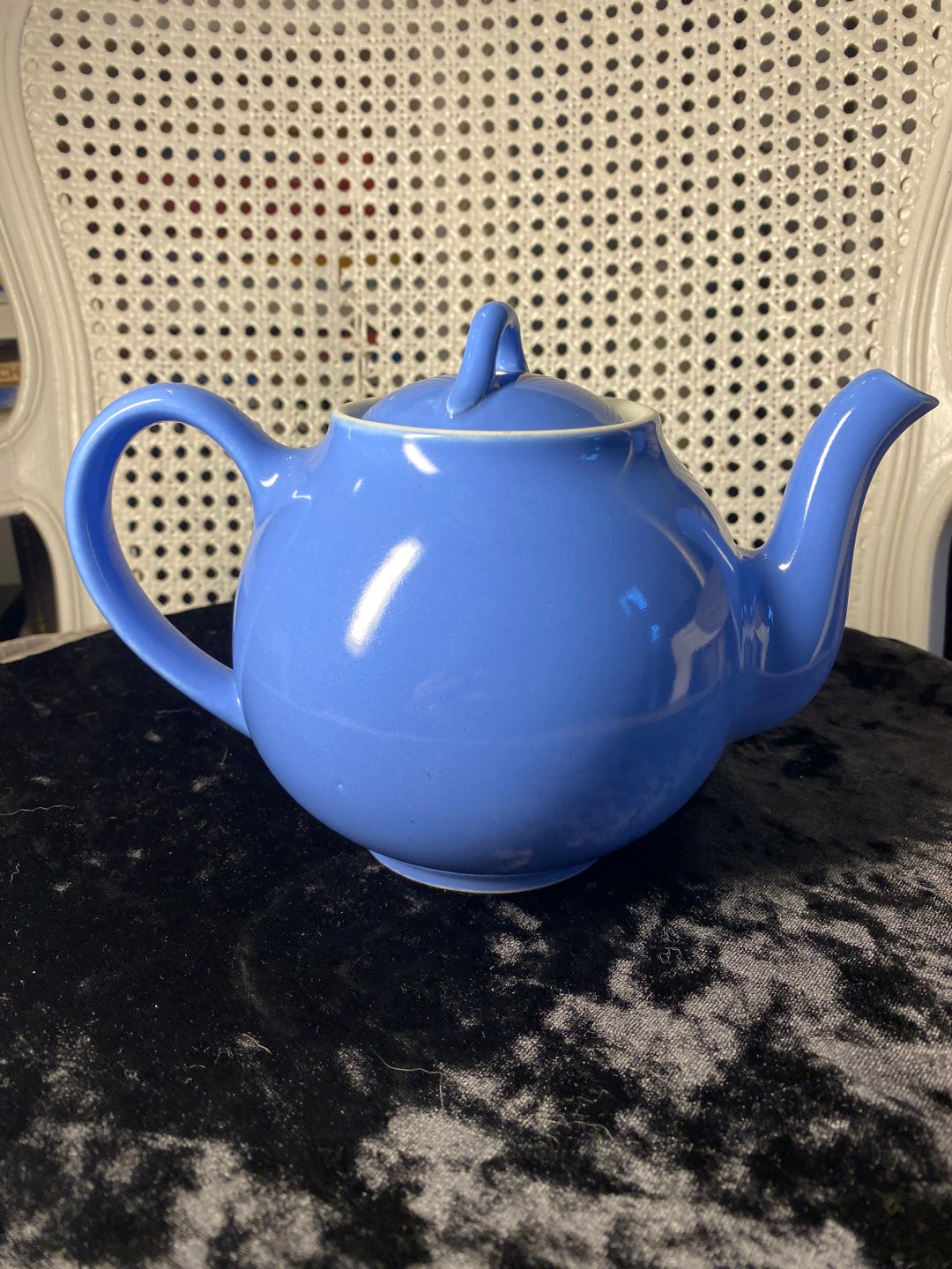 Vintage - 1960's - Hall China MCM (mid Century Modern) Teapot ...