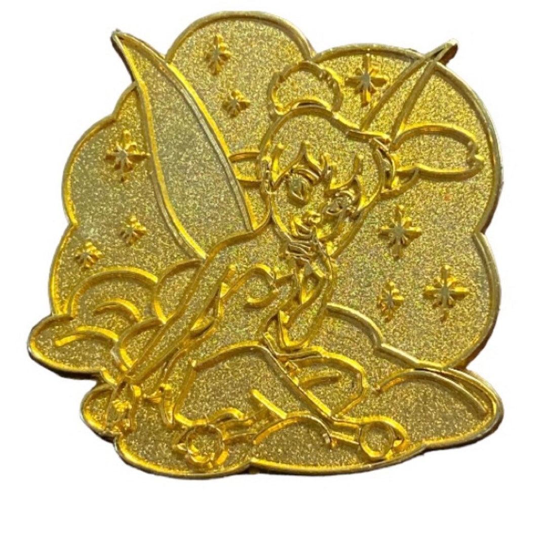 Rare All Gold Tinker Bell Disney Trading Pin - Etsy