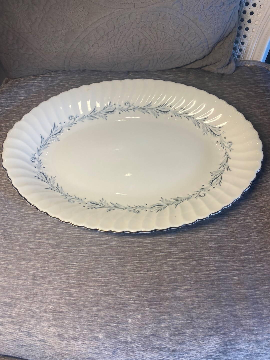 Vintage - 1963-1970 - Silhouette - 14" Serving Platter - USA - Syracuse ...