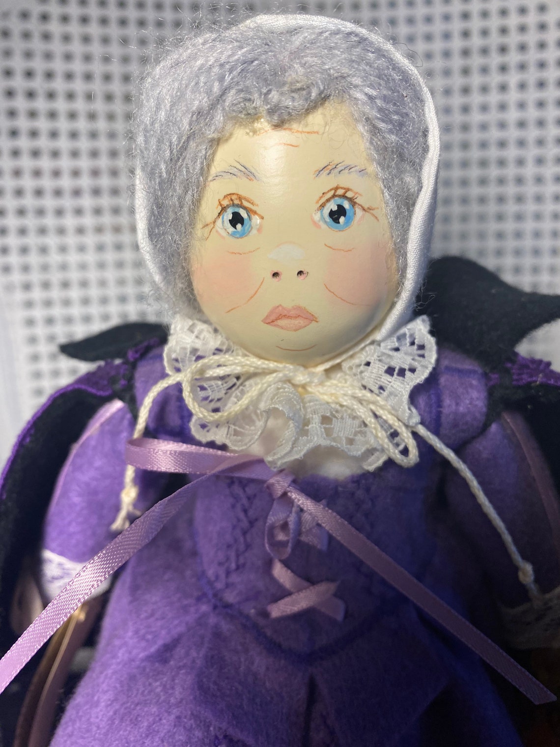 Vintage Mary Michaud Folk Art Doll: Silhouette Spindles Collectible - Etsy