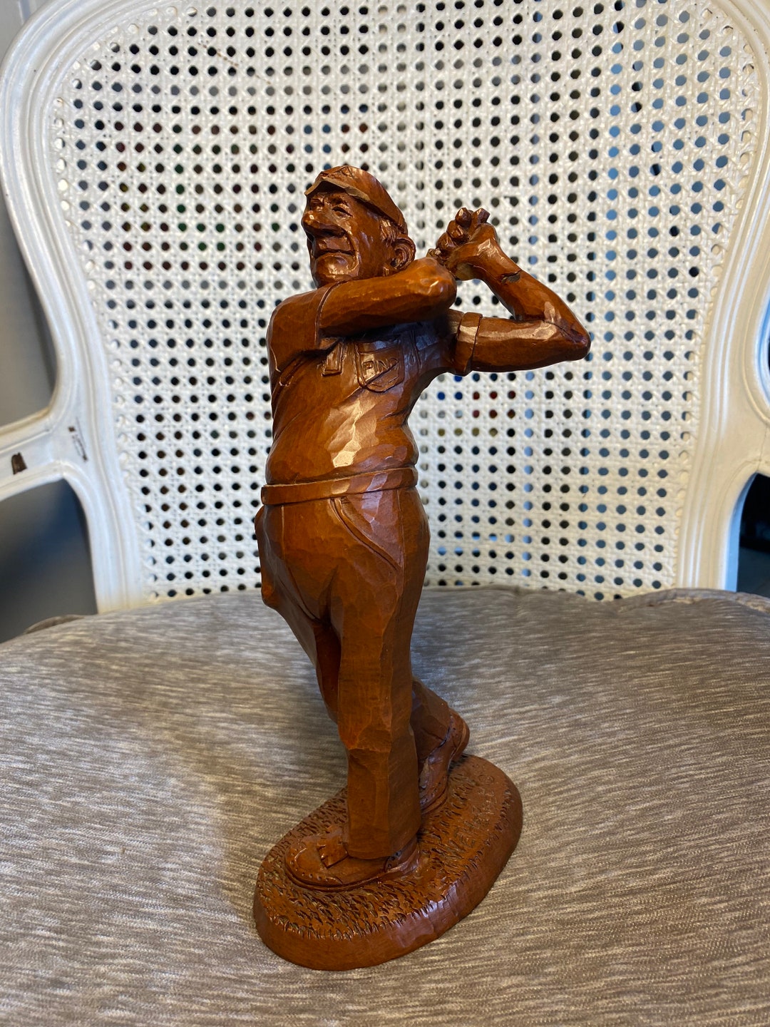 Vintage - 1993 - Weatherbee - Golfer Statue - Red Mill Manufacturing ...