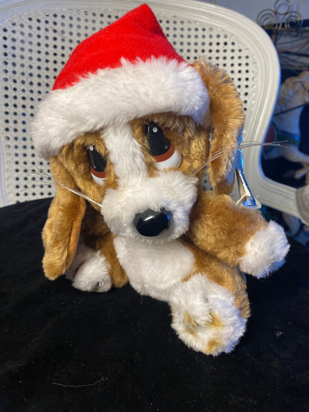 Vintage - 1980's - Applause Co. - Sad Sam Jr. - Christmas - Stuffed ...
