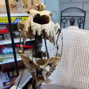 Vintage Native American Spirit Stick Ritual Dance Talking Stick ...